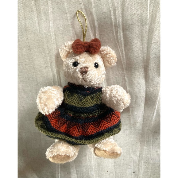 HugFun International | Holiday | Fwp Plush Teddy Bear Holiday Ornament ...